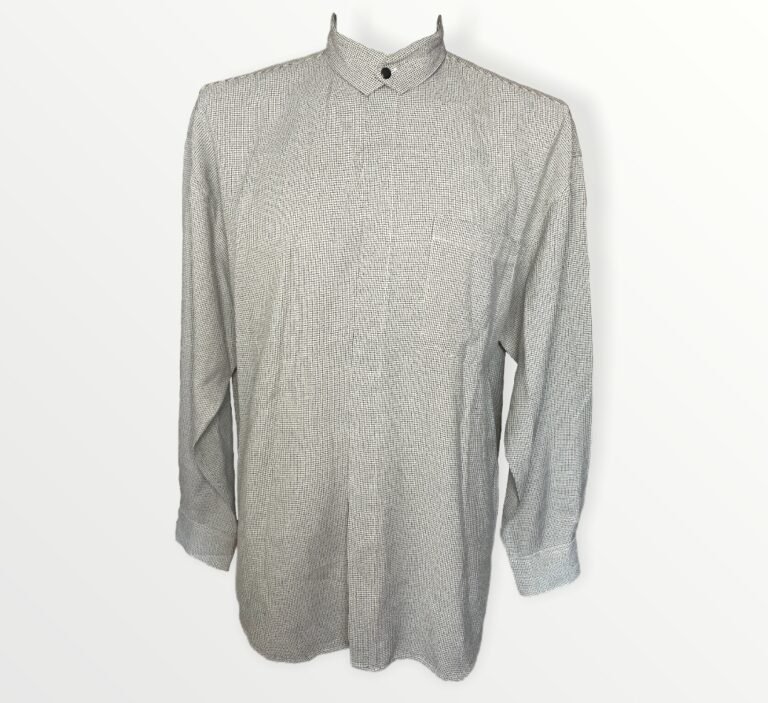 Camisa gris claro hombre - Glow Fashion